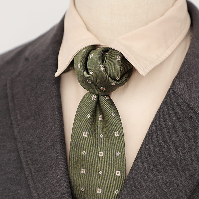 Men's Quiet Spring Green Necktie – uk.floraltrip